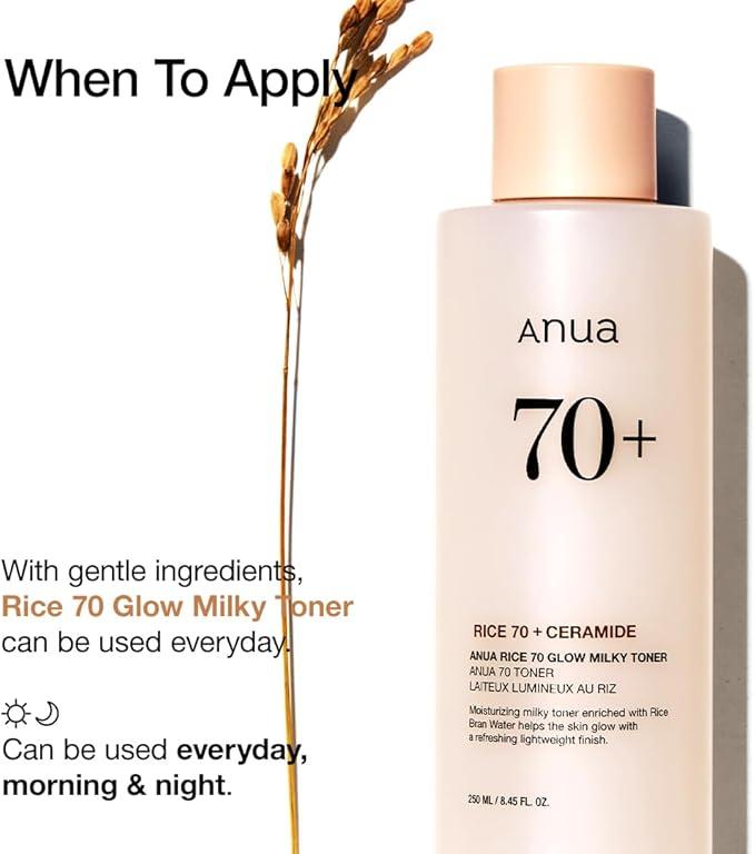 ANUA RIce 70 Glow Milky Toner 250ml | HELLO SEOUL – Hello Seoul